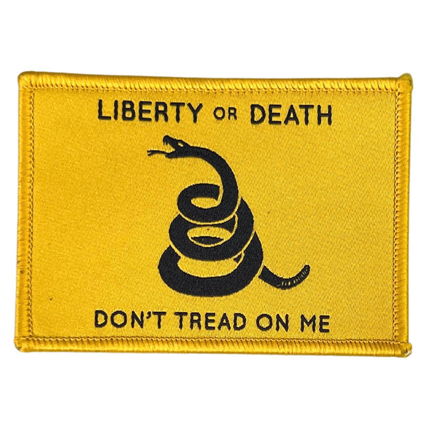 The Gadsden Flag Hat Patch | Gadsden Flag Accessories | Red White Blue ...