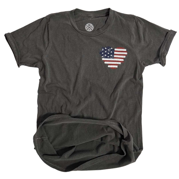 Women's Patriotic American Made T-Shirts Red White Blue Apparel – Red ...