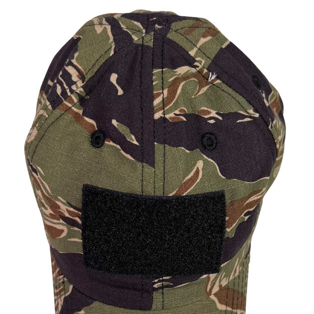 Tiger Stripe Velcro Patch Full-Fabric Range Hat | Jungle Tiger Stripe ...