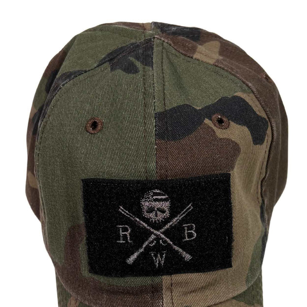 Vintage Woodland Camo Range Hat | Camo Range Hats Made in the USA | Red ...
