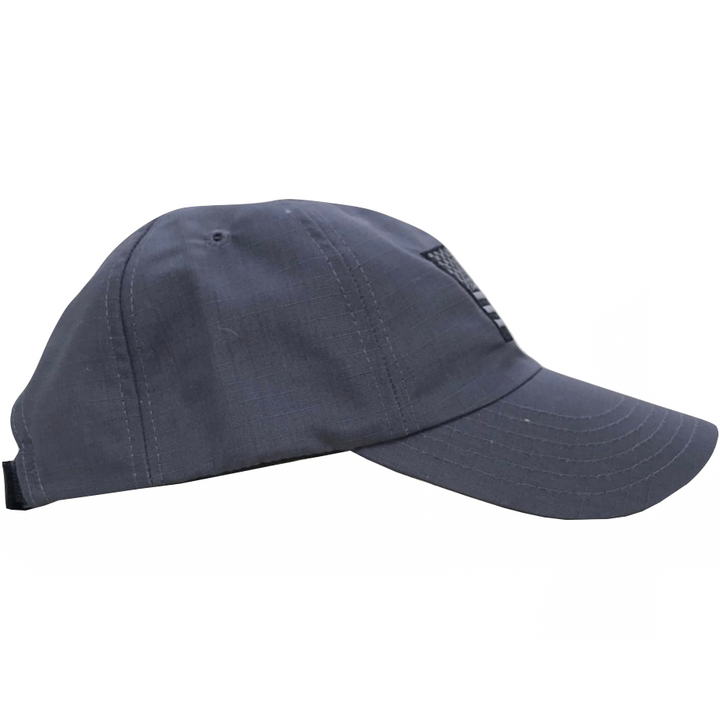 Ripstop Full Fabric American Flag Tactical Cap Made In USA – Red White ...